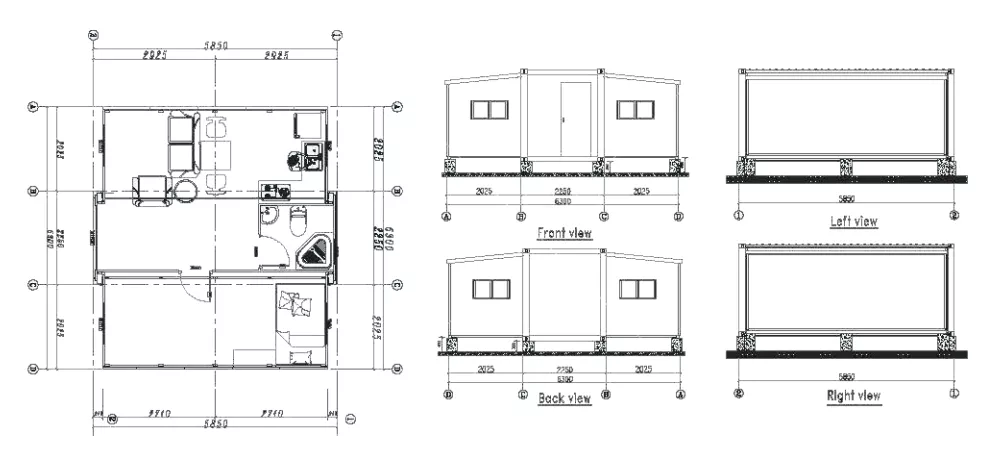Expandable Container House