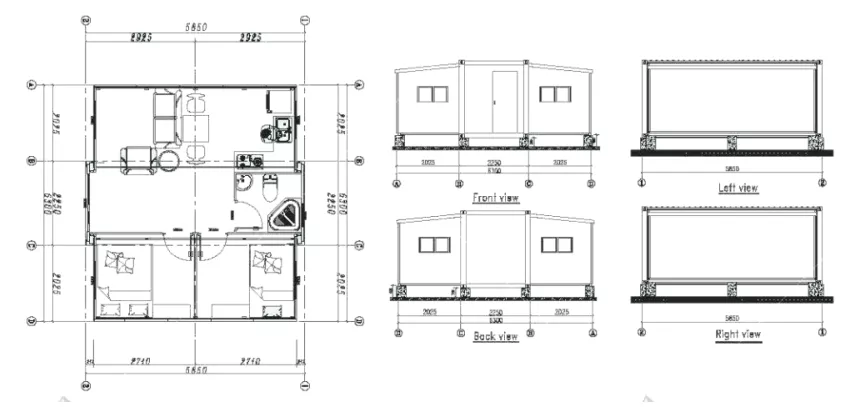 Expandable Container House